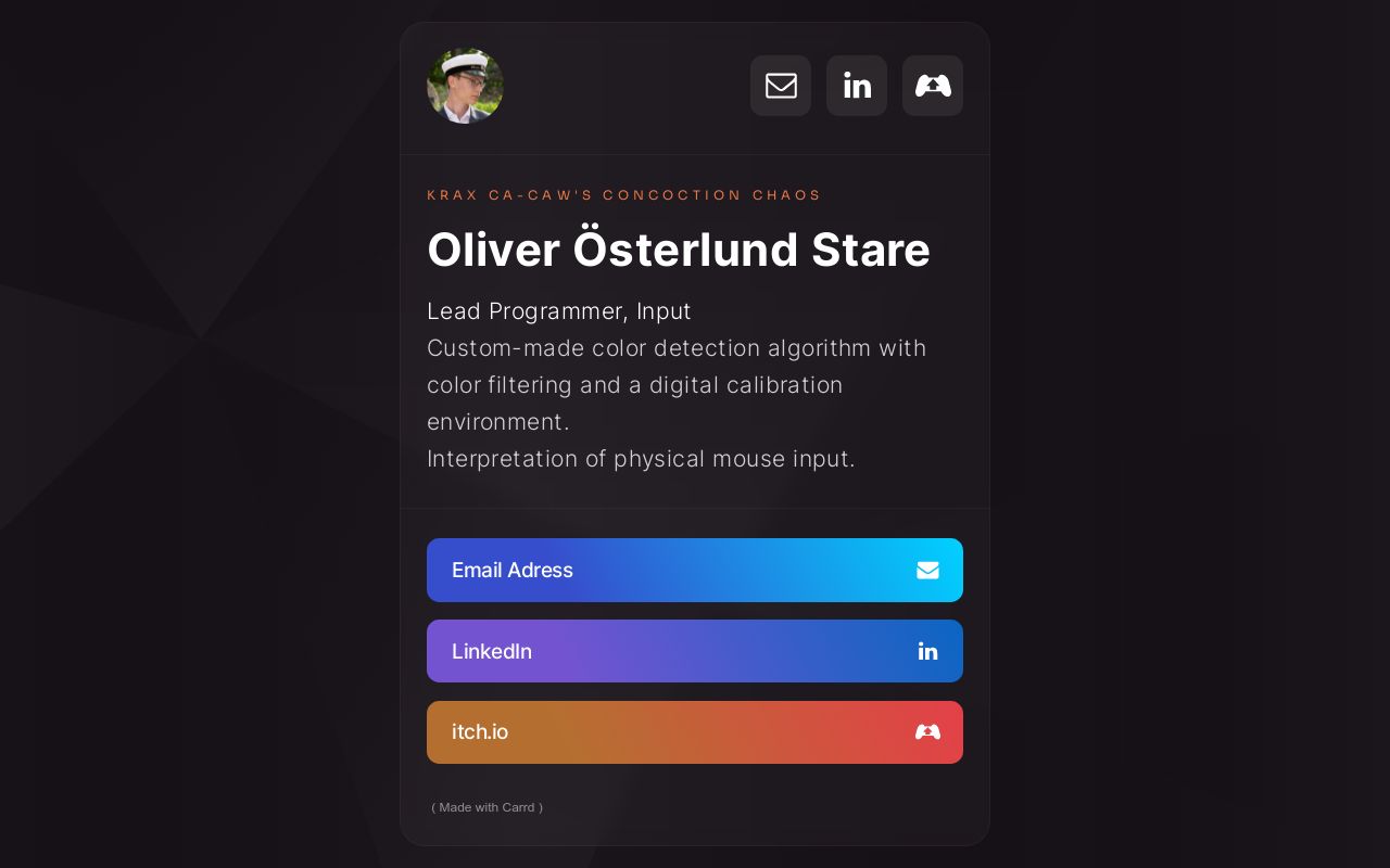 Oliver Österlund Stare